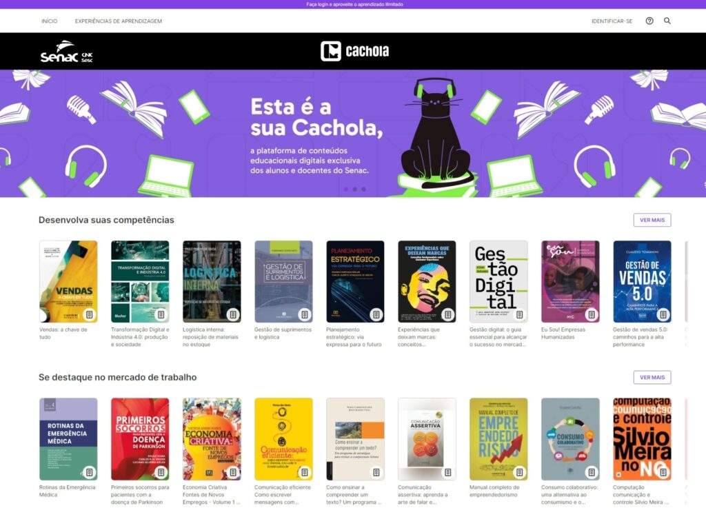 Cachola: tá tudo aqui! - Espaço Docente Senac