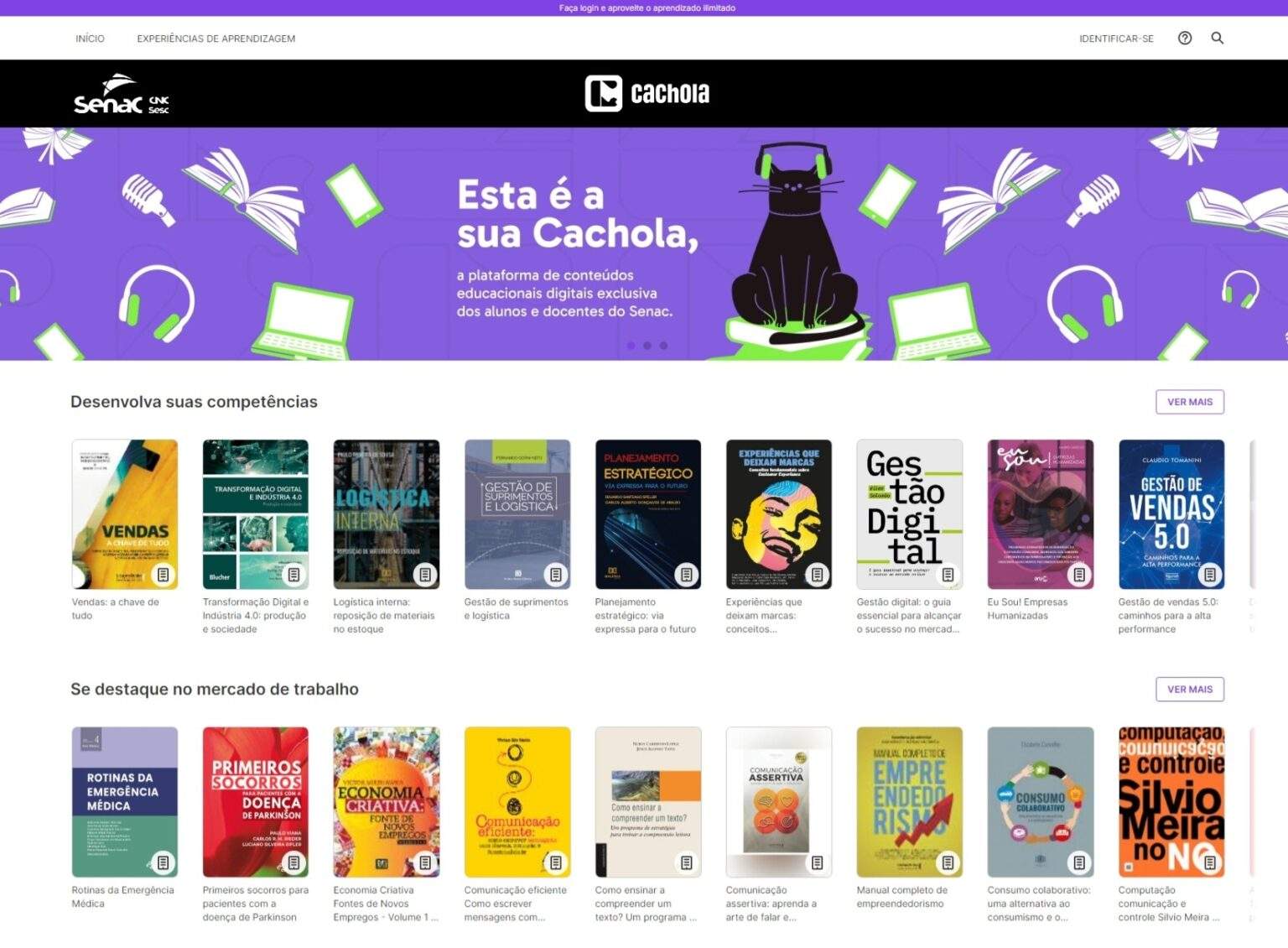 Cachola: tá tudo aqui! - Espaço Docente Senac